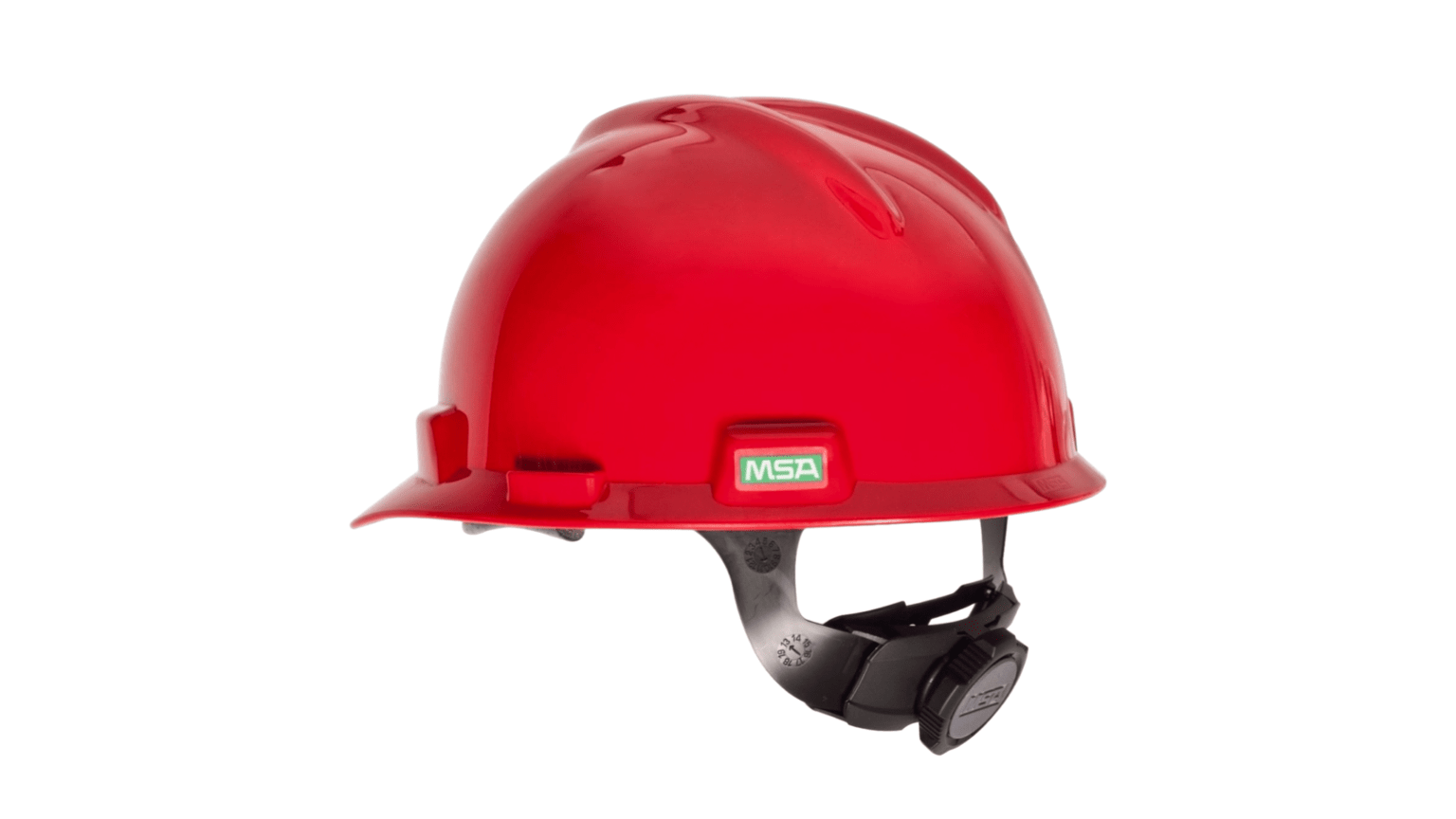 MSA | V-GARD 4-POINTS TEXTILE RED SAFETY HELMET – Kooheji Industrial Safety